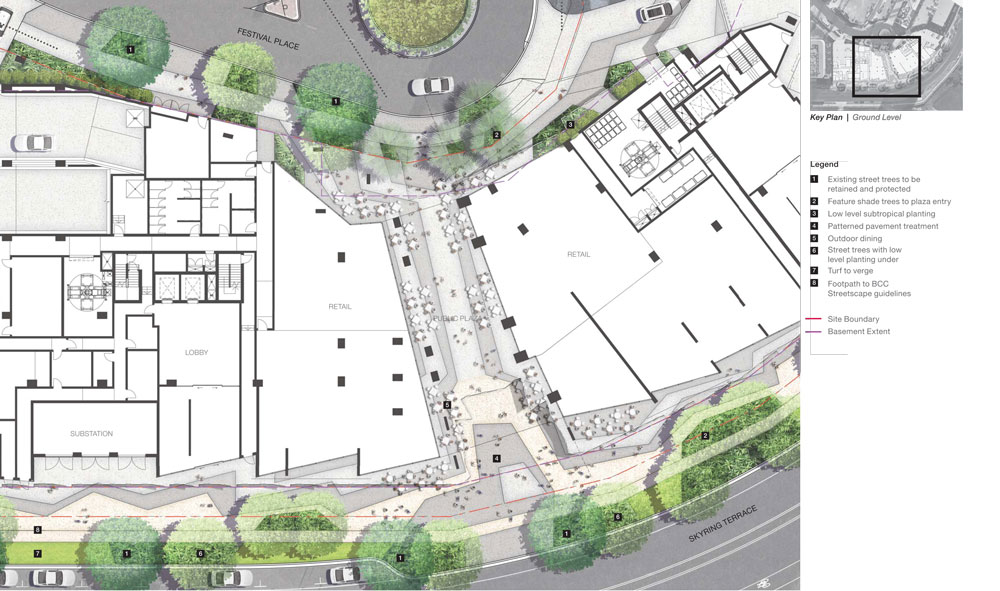 Mirvac Propose Dual Towers to Complete Festival Place Precinct ...