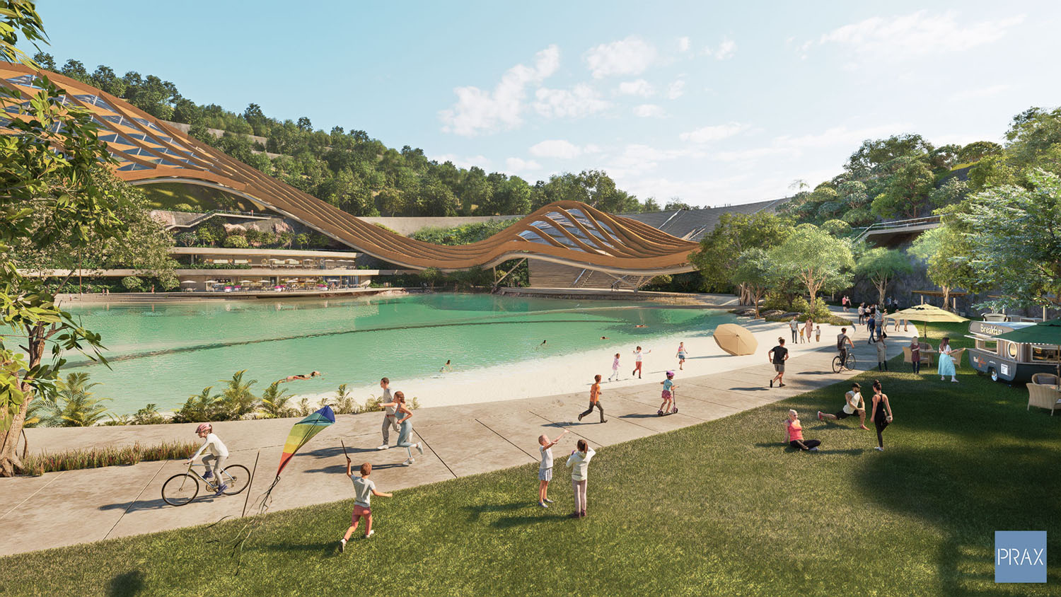 From Quarry to Landmark: PRAX Studios' Iconic Vision for Mt Coot-Tha