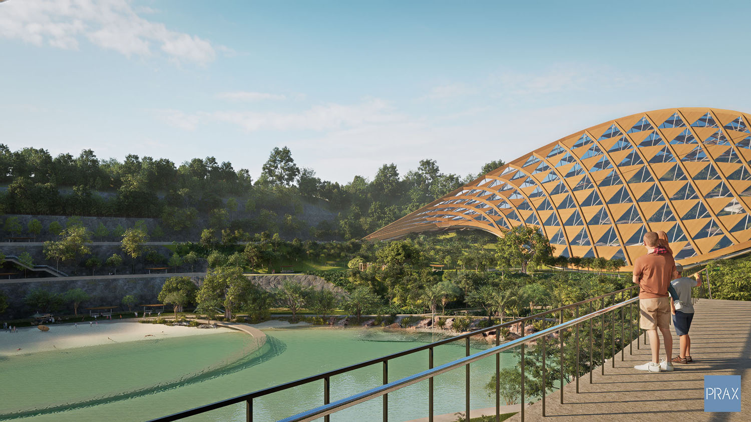 From Quarry to Landmark: PRAX Studios' Iconic Vision for Mt Coot-Tha