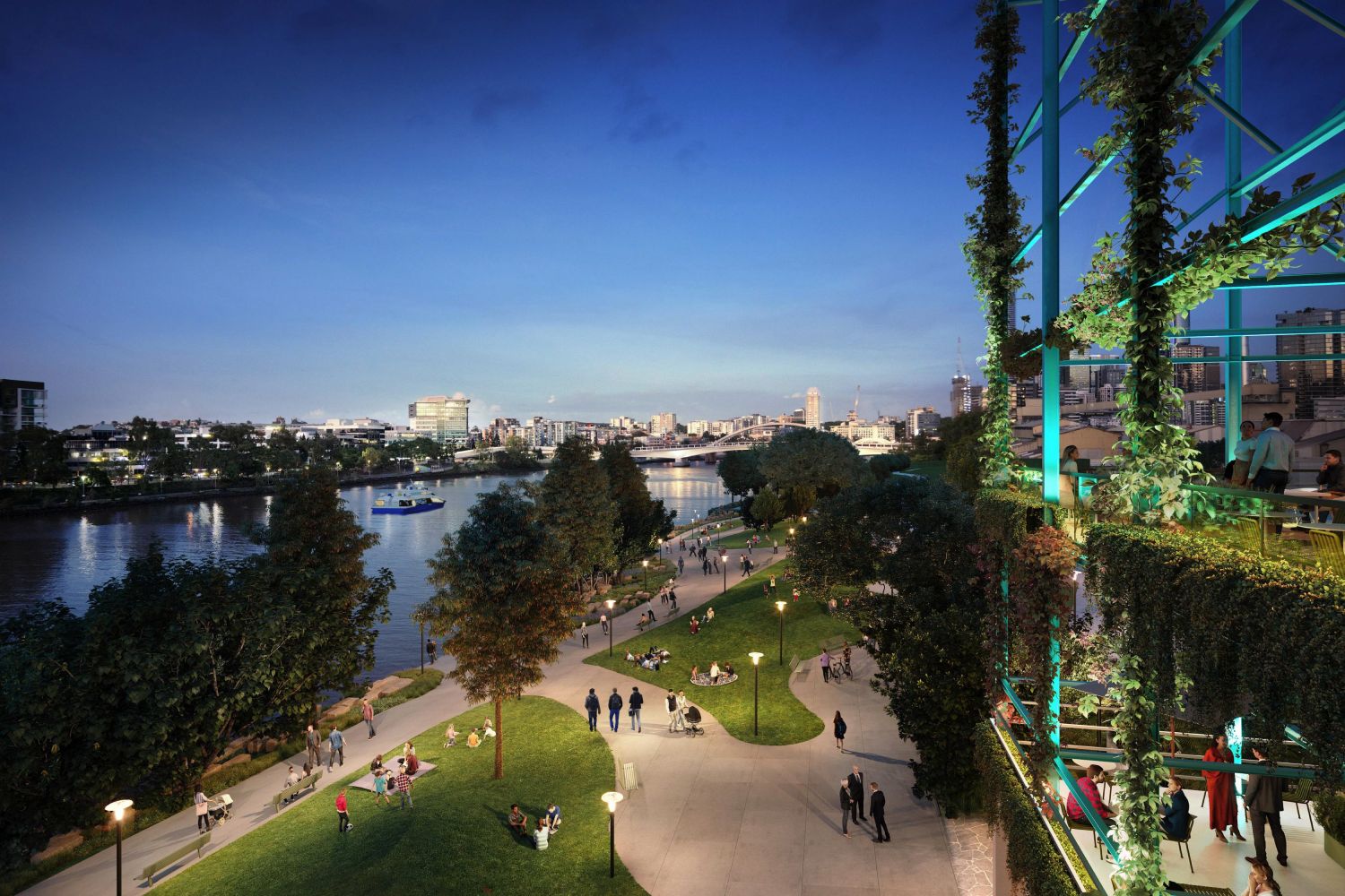 50-Storey Triplet Towers to Transform South Brisbane’s Kurilpa Riverside